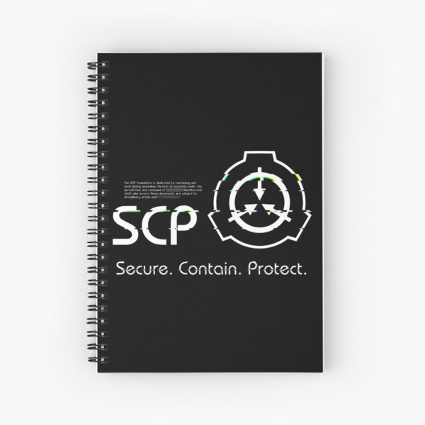 "SCP Foundation Console Logo " Spiral Notebook for Sale by ...
