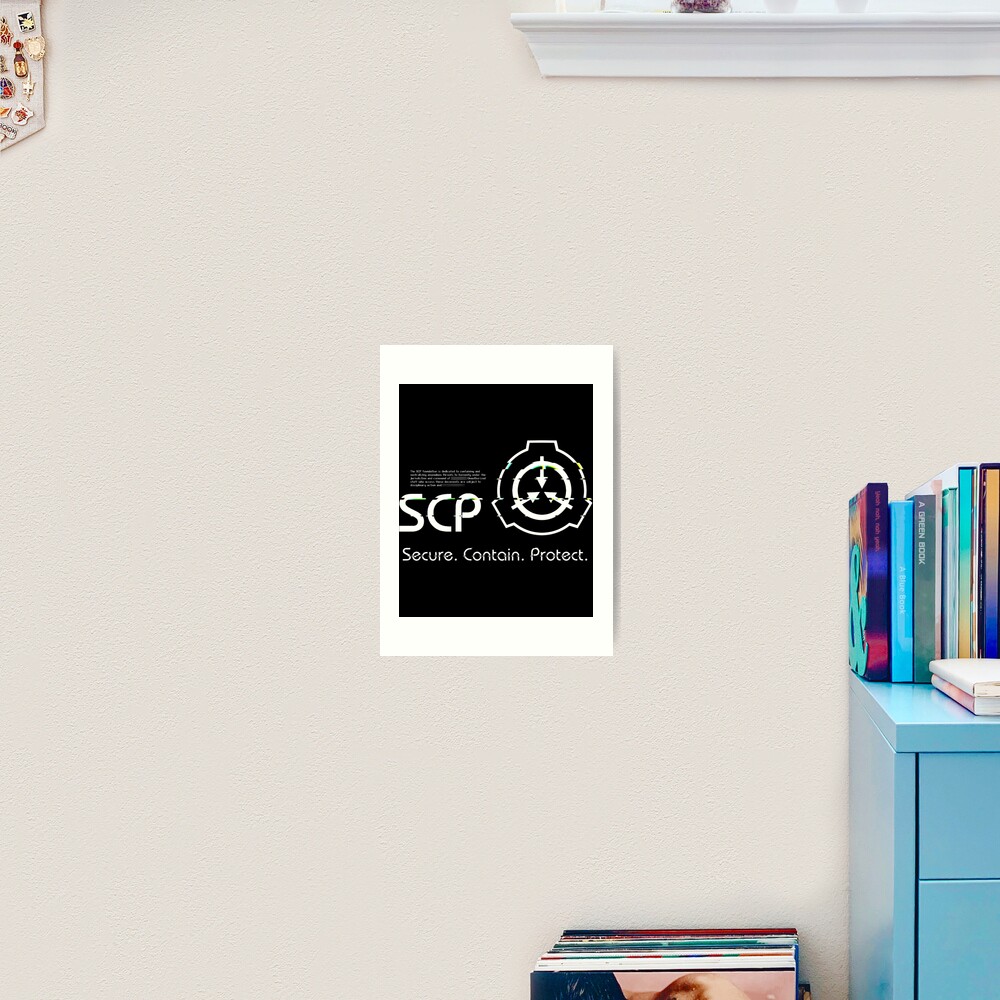 "SCP Foundation Console Logo " Art Print for Sale by PaulineDaigle ...