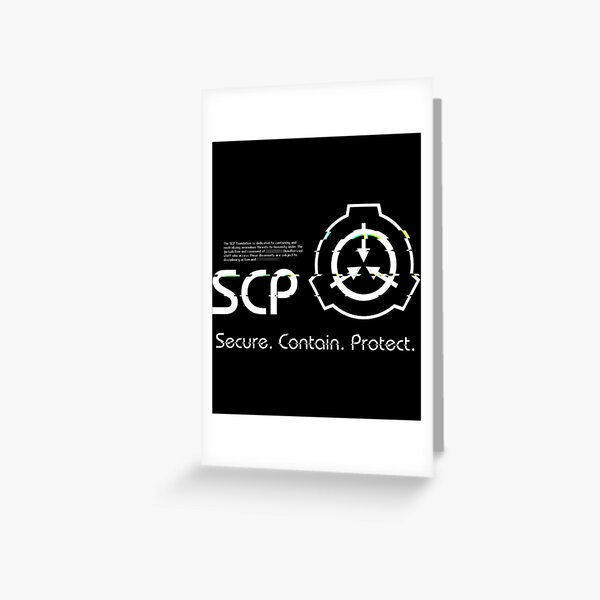 "SCP Foundation Console Logo " Greeting Card for Sale by PaulineDaigle ...