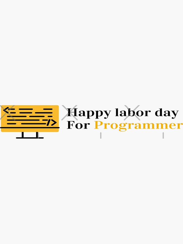 "National programmer Day" Sticker for Sale by Jala-store | Redbubble
