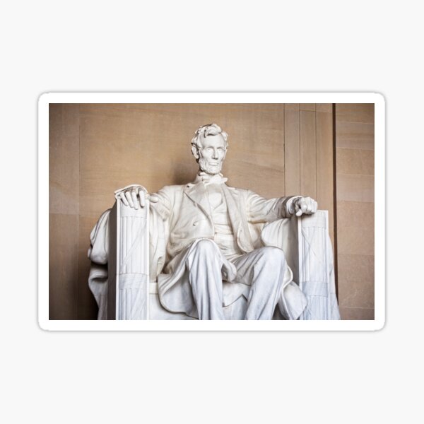 "Lincoln Memorial" Sticker for Sale by PixLifePhoto | Redbubble