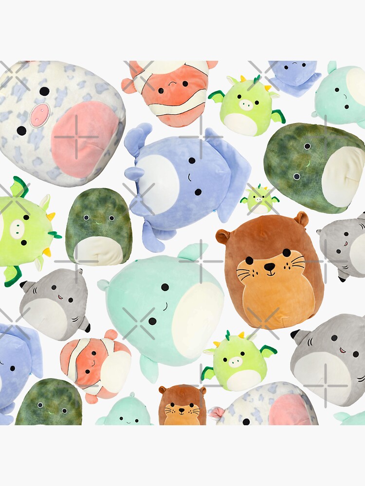 "squishmallow" Sticker for Sale by AliAlobayd | Redbubble
