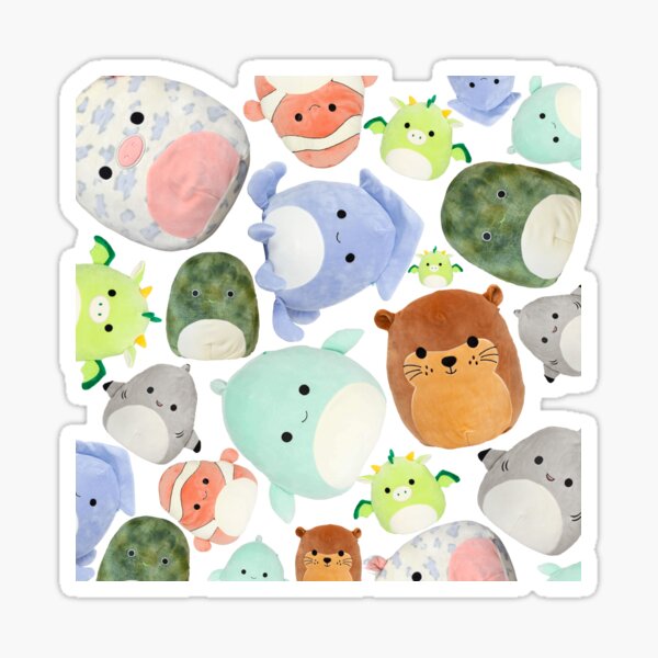 "squishmallow" Sticker for Sale by AliAlobayd | Redbubble