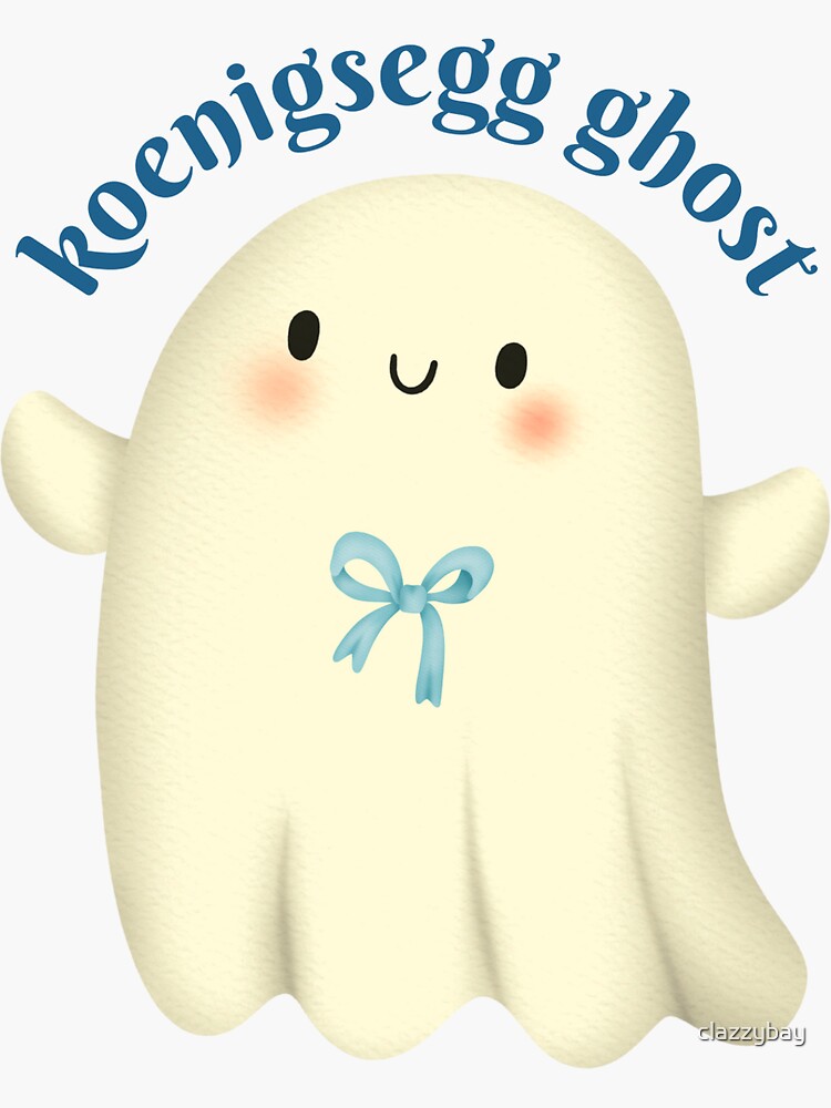 "koenigsegg ghost" Sticker for Sale by clazzybay | Redbubble