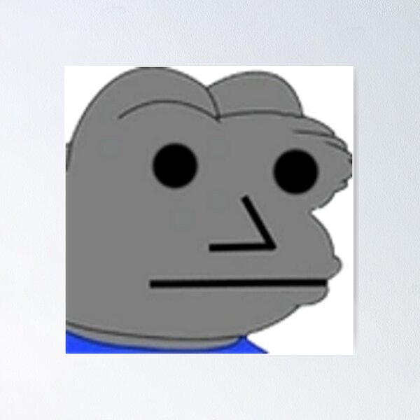 "PepeNPC Twitch Emote" Poster for Sale by CloutDesigner | Redbubble