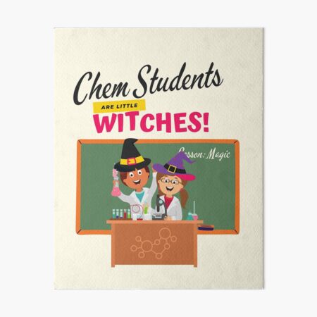 "Chem Students Are Little Witches, Chemistry Students Halloween Design ...