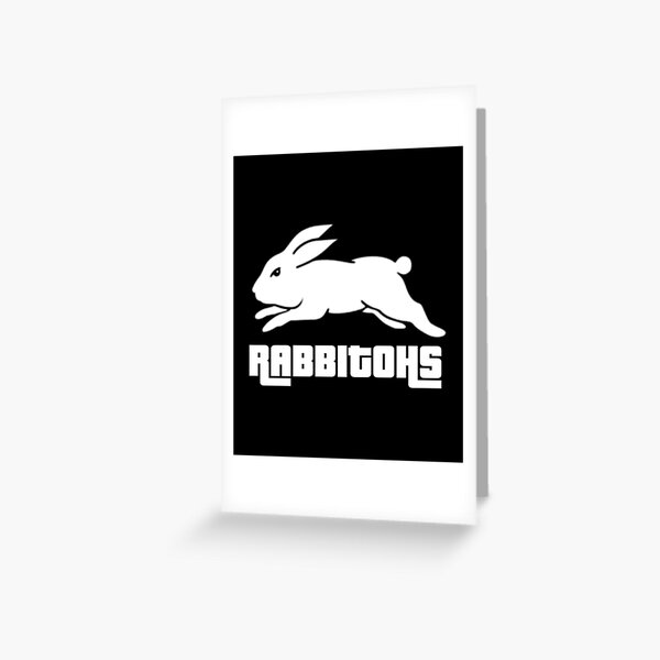 "Logo rabbitohs " Greeting Card for Sale by Yorino | Redbubble