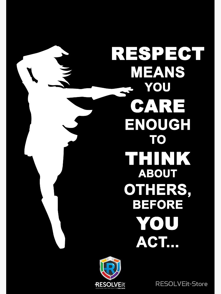 "SUPERHERO RESPECT - White Silhouette " Poster by RESOLVEit-Store ...