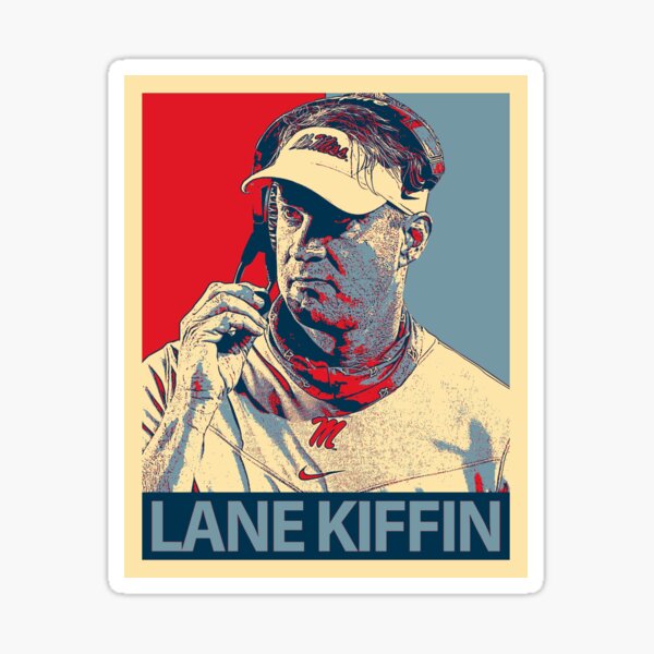 "Lane Kiffin" Sticker for Sale by HailieCherry | Redbubble