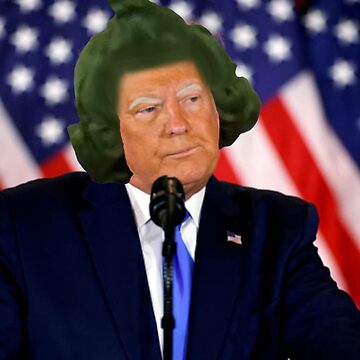 "Donald Trump Oompa Loompa Photoshop" Pin for Sale by araT-Tara | Redbubble