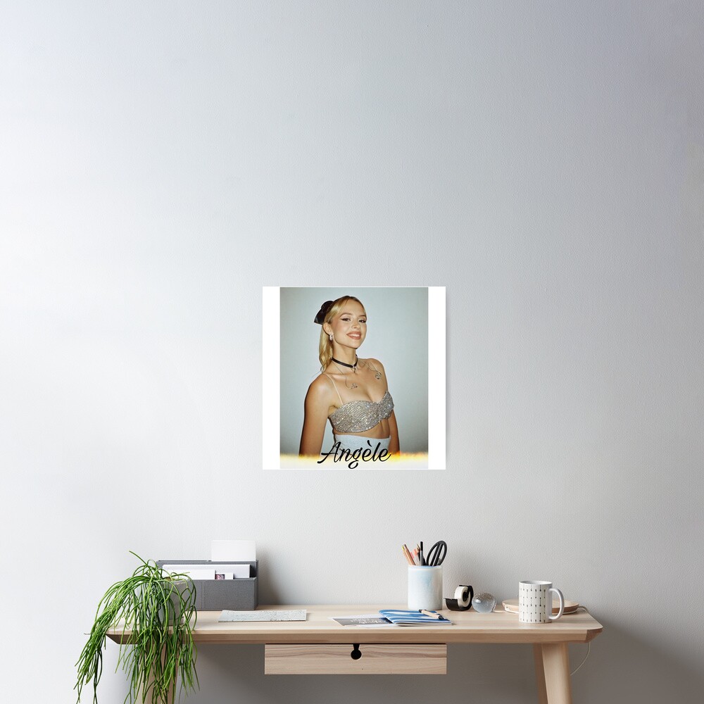 "Angèle " Poster for Sale by pelshop | Redbubble
