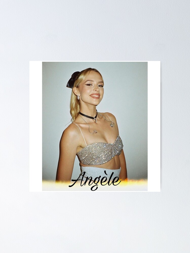 "Angèle " Poster for Sale by pelshop | Redbubble
