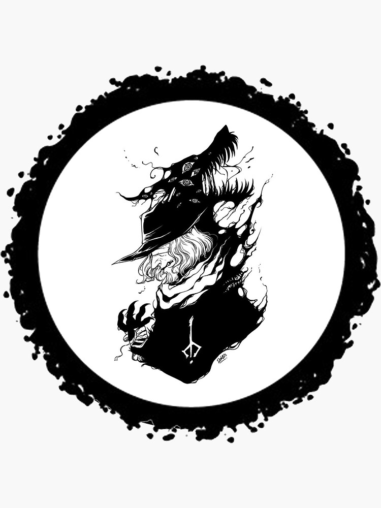 "Bloodborne Father Gascoigne" Sticker for Sale by LucidSouls | Redbubble