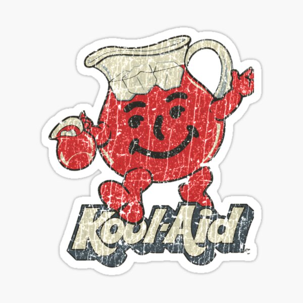 "Kool-Aid Man Essential " Sticker for Sale by spodenfablew | Redbubble