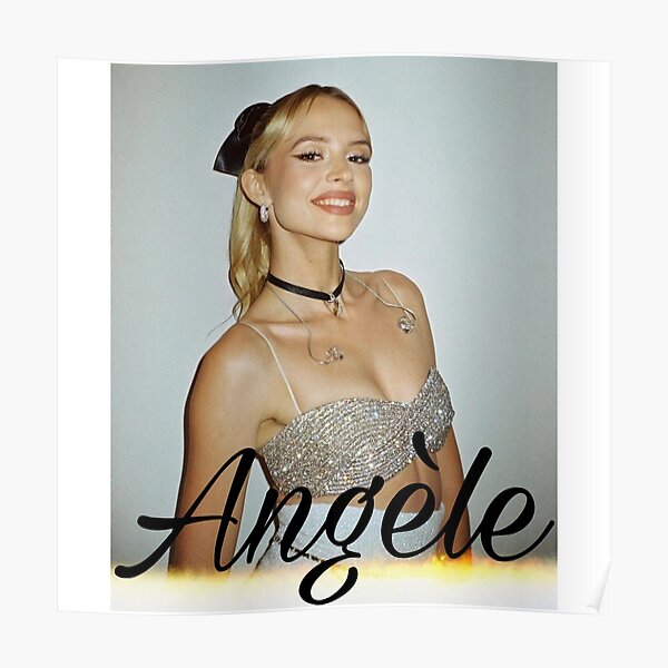 "Angèle - bigger font edition" Poster for Sale by pelshop | Redbubble