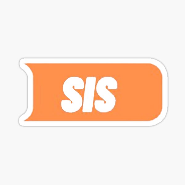 "Best Step Sis" Sticker for Sale by JoshParkinson7 | Redbubble