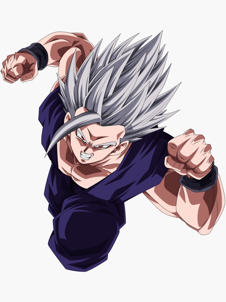"Beast Gohan " Sticker for Sale by BeadCreations | Redbubble