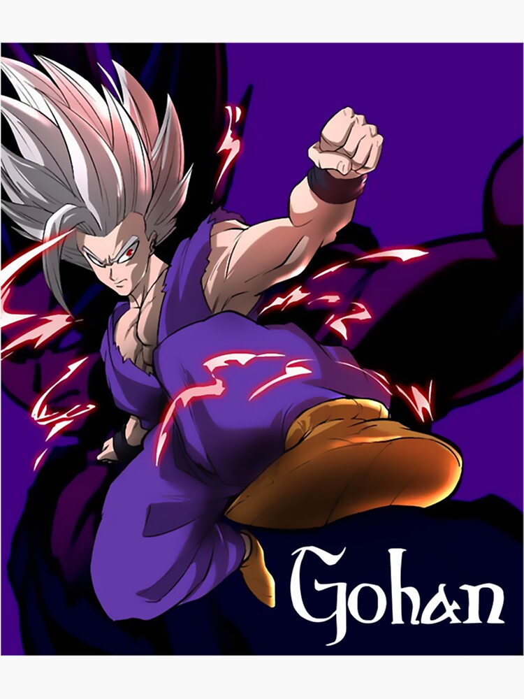 "Beast Gohan " Sticker for Sale by BeadCreations | Redbubble