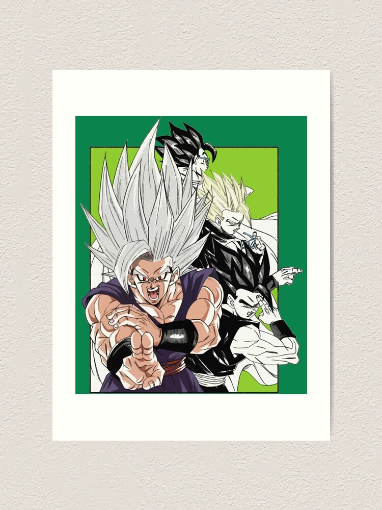 "Gohan Beast Dragon Ball Super Super Hero Forms Fanart " Art Print for ...