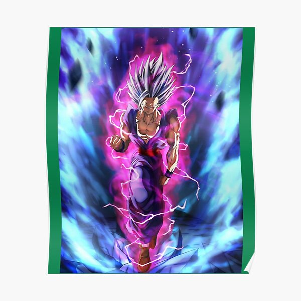 "Gohan beast form " Poster for Sale by BeadCreations | Redbubble