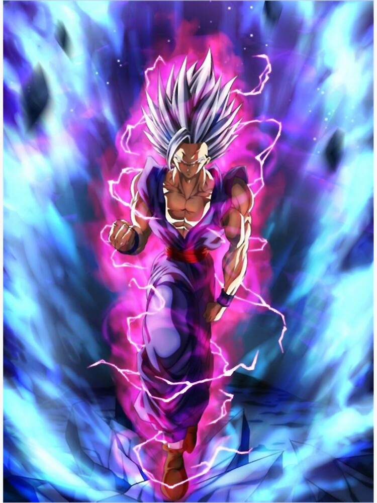 "Gohan beast form " Sticker for Sale by BeadCreations | Redbubble