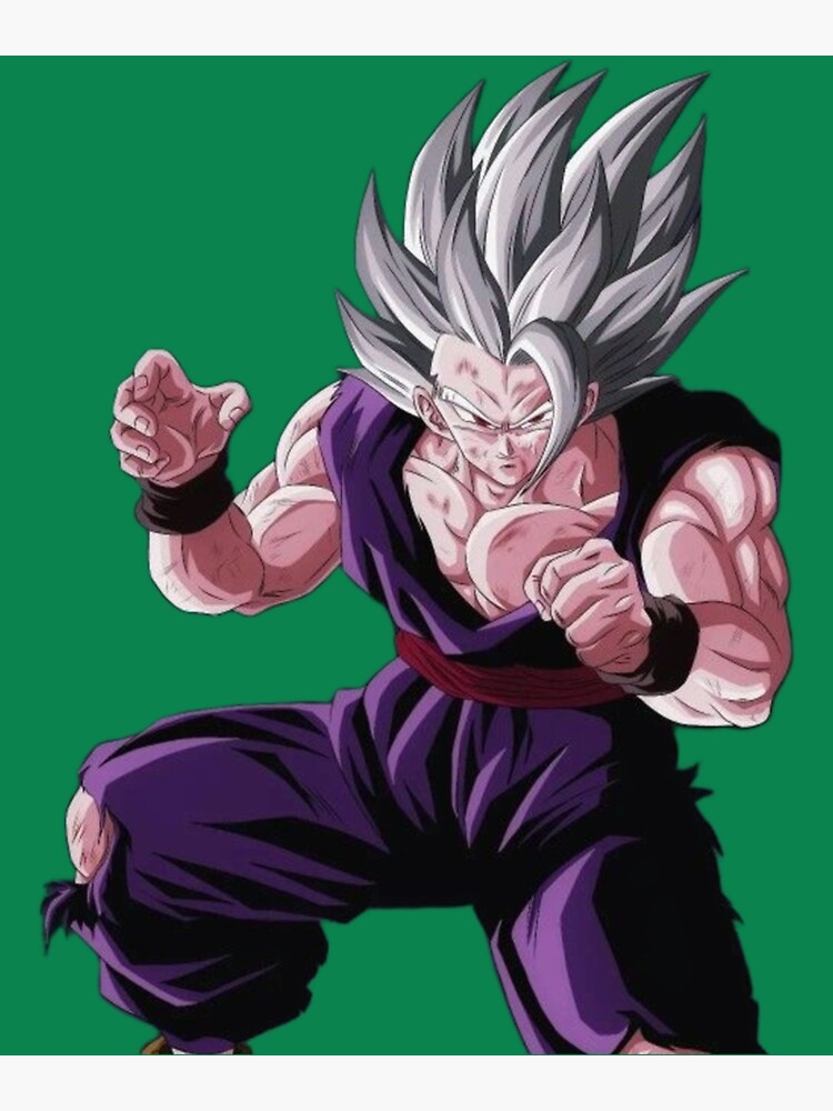 "Gohan beast form " Poster for Sale by BeadCreations | Redbubble