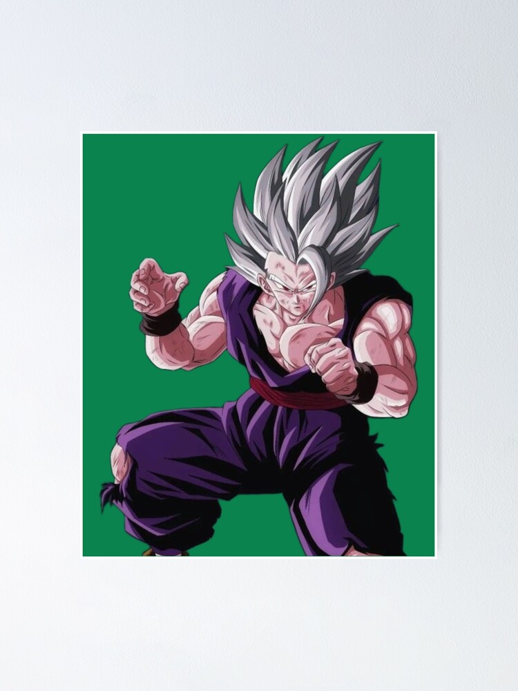 "Gohan beast form " Poster for Sale by BeadCreations | Redbubble