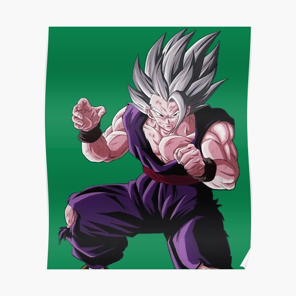"Gohan beast form " Poster for Sale by BeadCreations | Redbubble