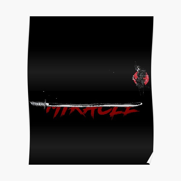 "miracle Classic " Poster for Sale by deelsobanyw | Redbubble
