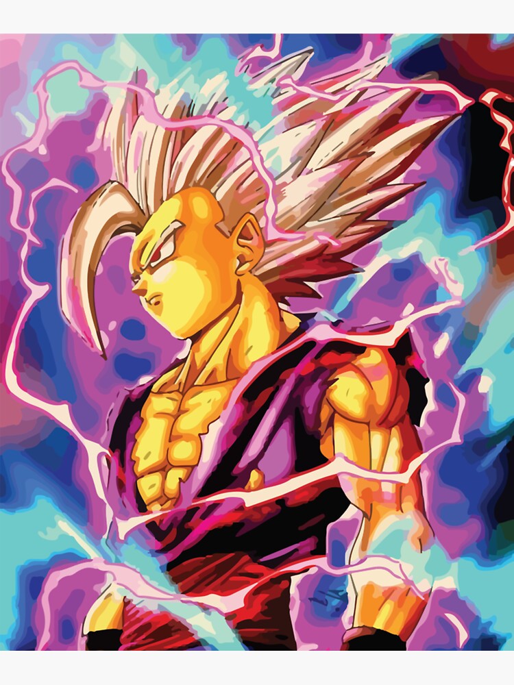 "Gohan Beast super hero " Sticker for Sale by BeadCreations | Redbubble
