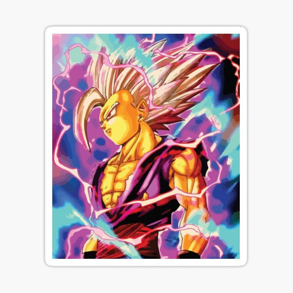 "Gohan Beast super hero " Sticker for Sale by BeadCreations | Redbubble