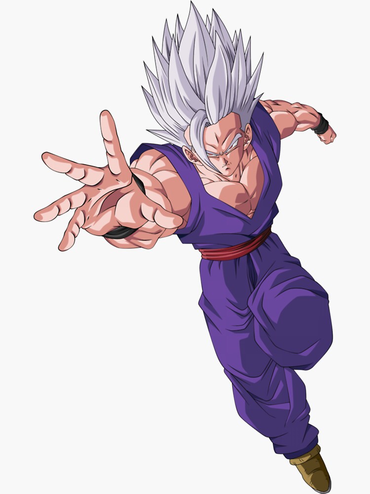 "Gohan Beast Super Sayan Dragonball Classic " Sticker for Sale by ...