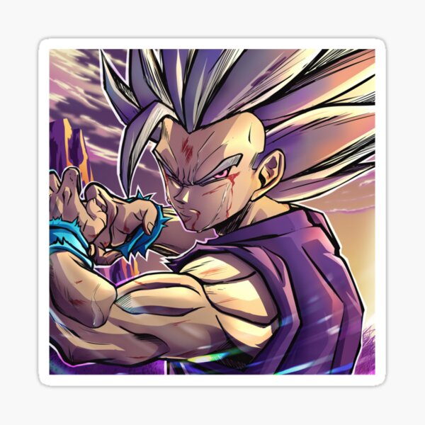 "Gohan Beast " Sticker for Sale by BeadCreations | Redbubble
