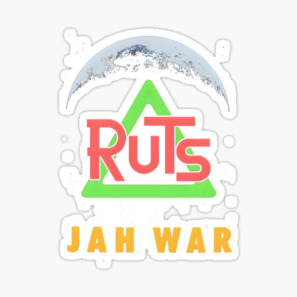 "The Ruts - Jah War - Ruts Premium " Sticker for Sale by spodenfablew ...