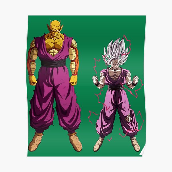 "Gohan final form and orange piccolo " Poster for Sale by BeadCreations ...