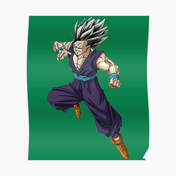 "Son gohan final form beast form " Poster for Sale by BeadCreations ...