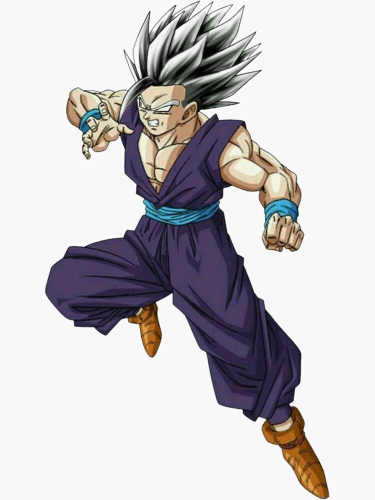 "Son gohan final form beast form " Sticker for Sale by BeadCreations ...