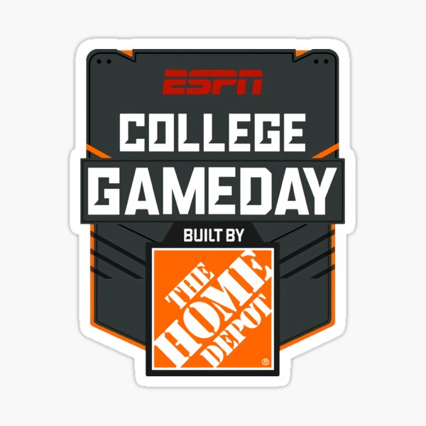 "Espn College Gameday" Sticker for Sale by Kunlesart | Redbubble