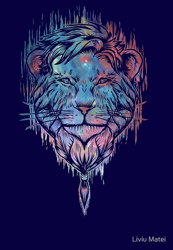 "Fancy lion beard" by Liviu Matei | Redbubble