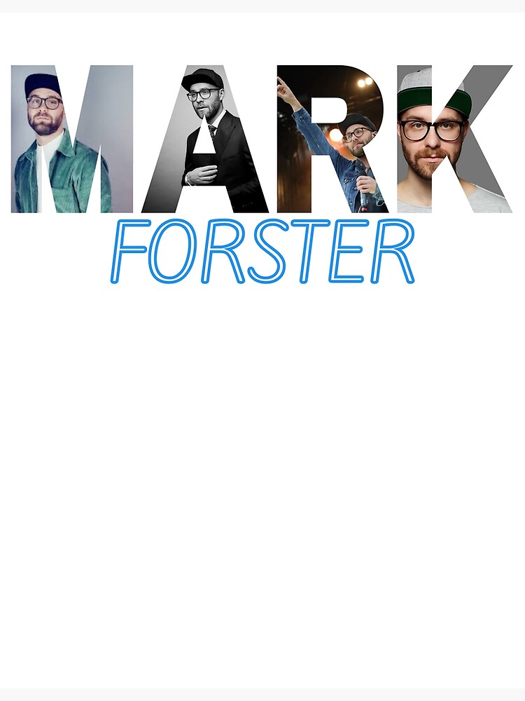"Mark Forster t shirt and sticker | Mark Forster Rapper Hoodie" Poster ...