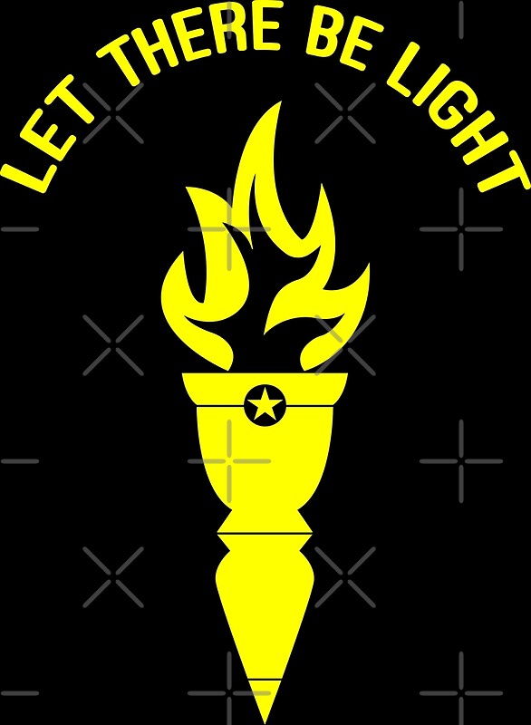 "Torch - Let There Be Light" by enigmaart | Redbubble