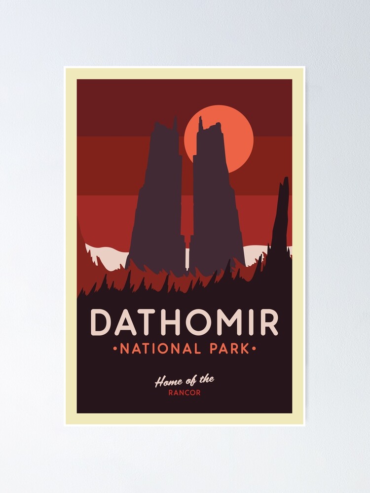"Dathomir National Park Poster" Poster for Sale by magrodanny | Redbubble