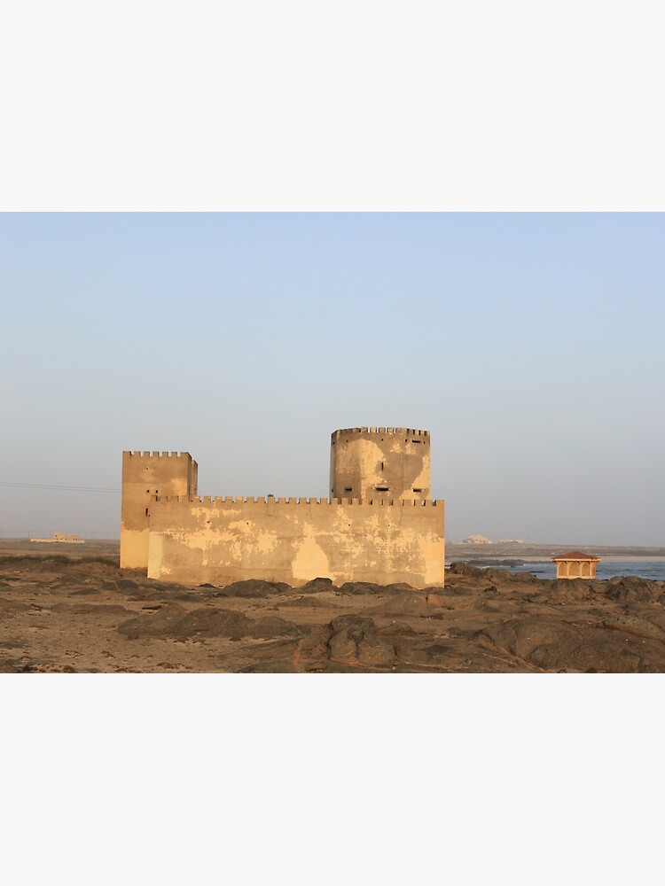 "Omani Coastal Fort." Poster for Sale by belfastlough | Redbubble