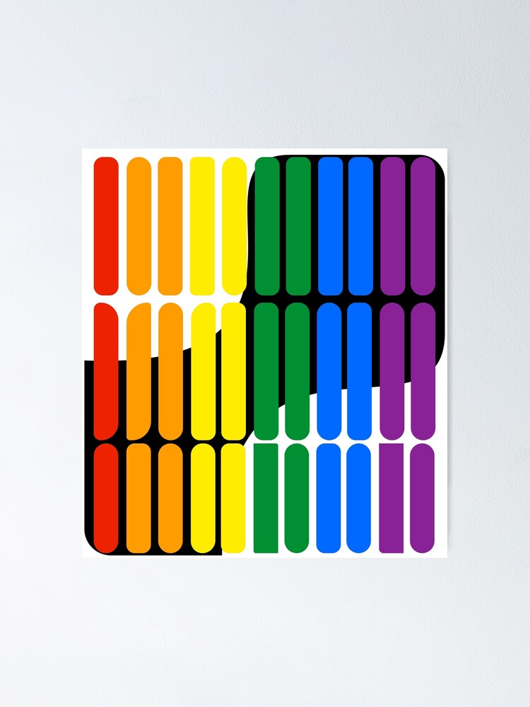 "cool lgbtq flag" Poster for Sale by opilo | Redbubble