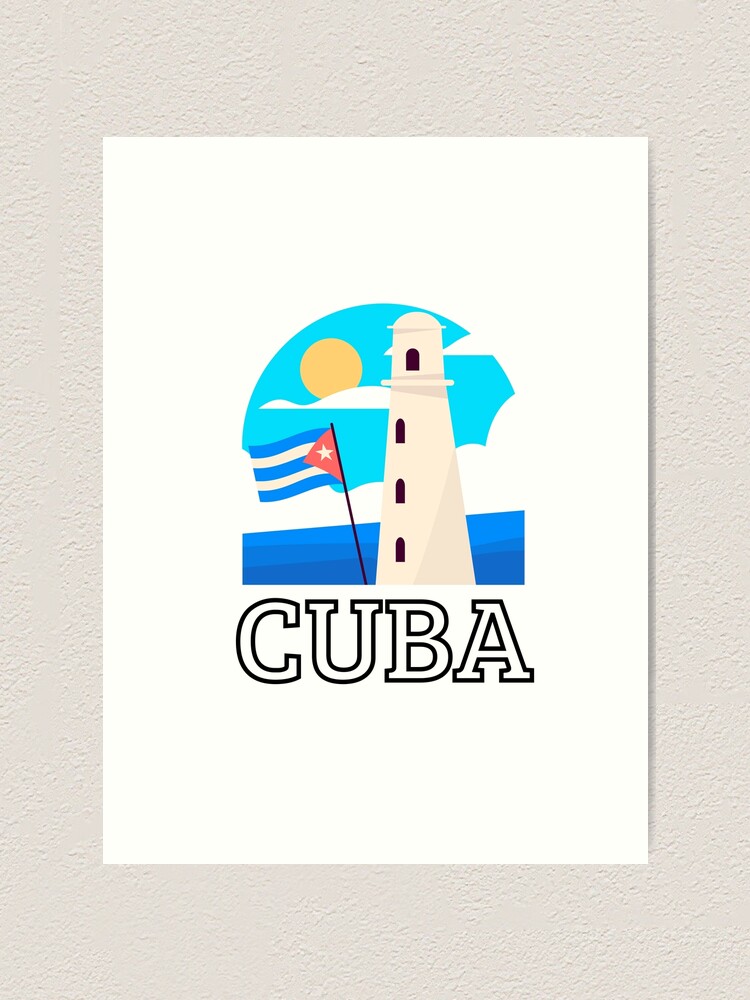 "Cuba Logo" Art Print for Sale by HaraldHodenhans | Redbubble