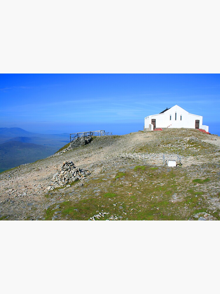 "Croagh Patrick church" Poster by BANNER25 | Redbubble