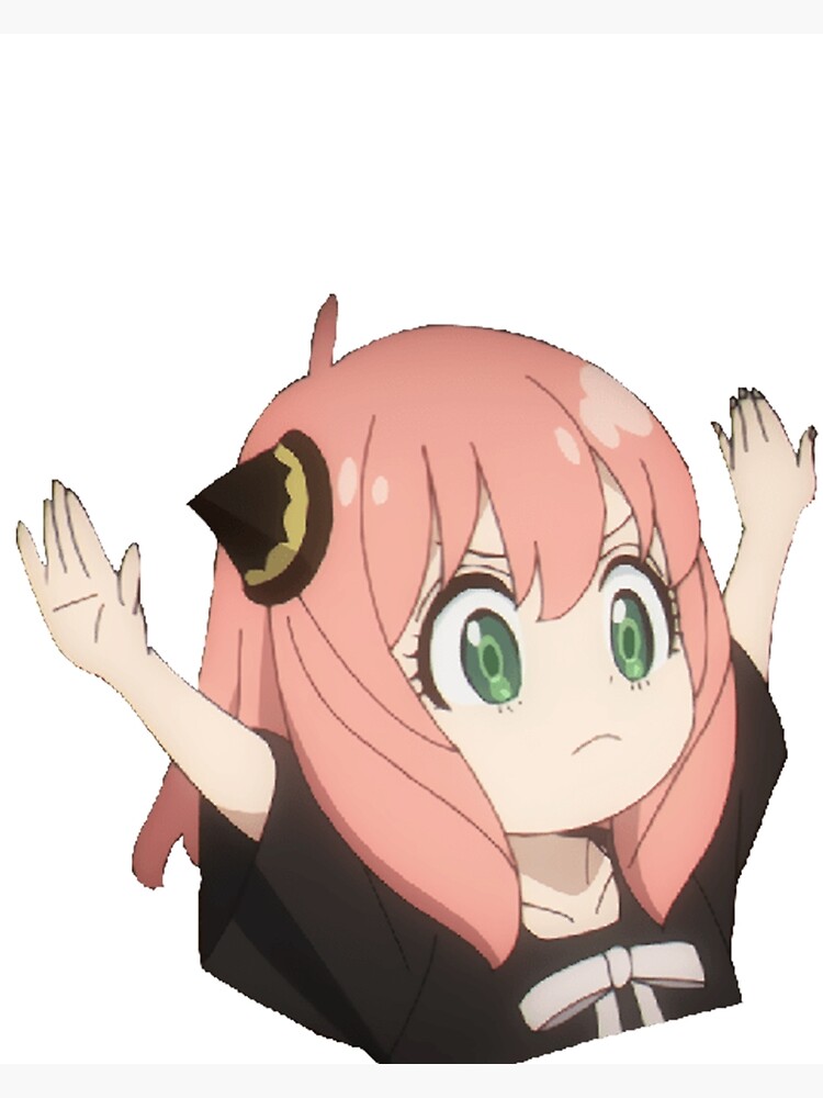 "excited anya ( spy x family)" Poster for Sale by Fanartz-Designs ...