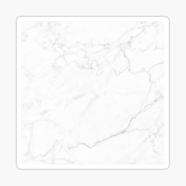 "White Marble Stone" Sticker for Sale by Jorgesurroca | Redbubble