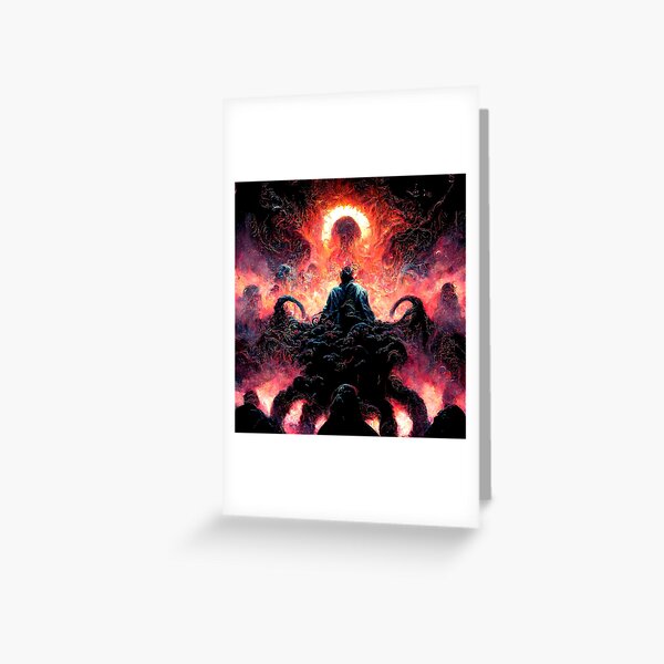 "Overmind Art Midjourney" Greeting Card for Sale by AICustomArt | Redbubble
