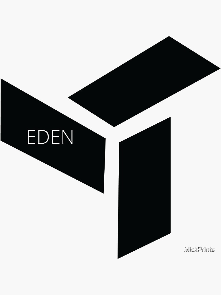 "Eden Project" Sticker for Sale by MickPrints | Redbubble
